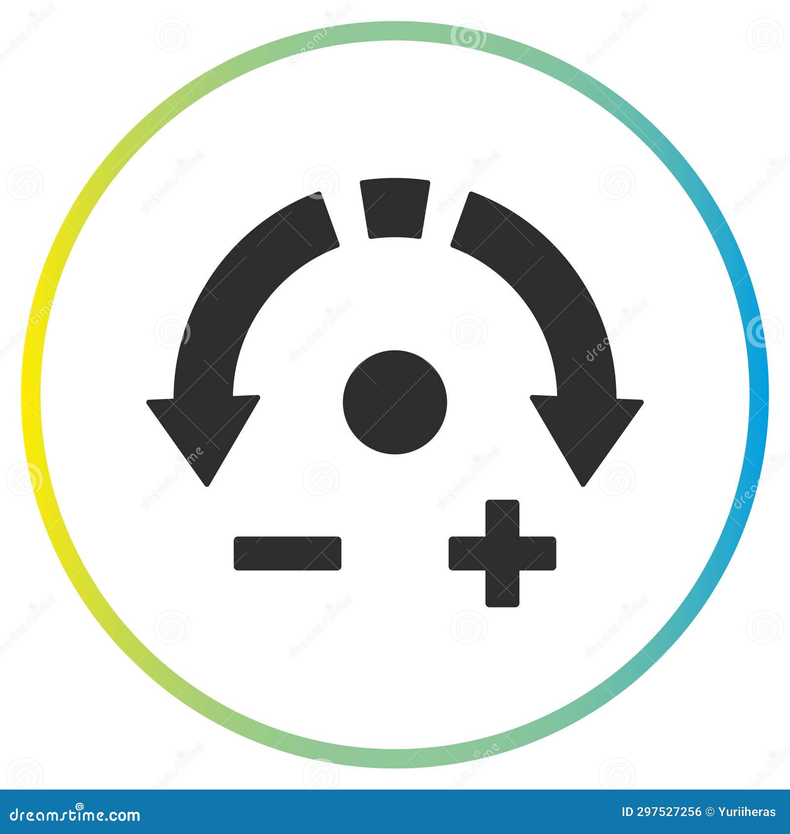 Increase or Decrease Icon, Adjust More less, Rotate Left Right, Plus or ...