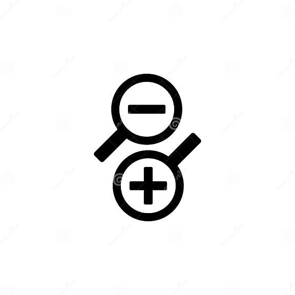 Increase and Decrease Sign Icon. Element of Web Icon for Mobile Concept ...