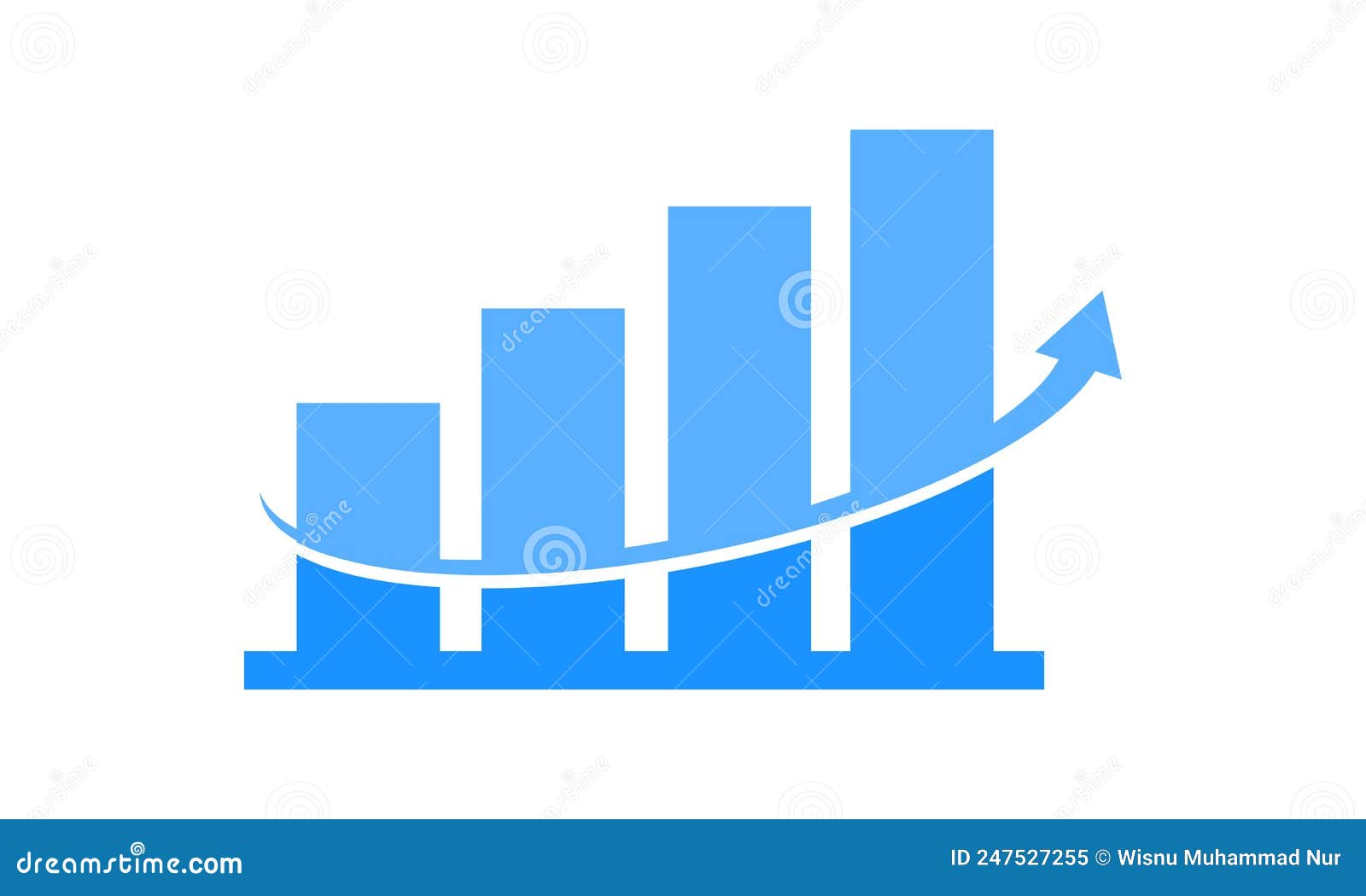Increase Diagram Icon Of 3 Types Color, Black And White, Outline ...