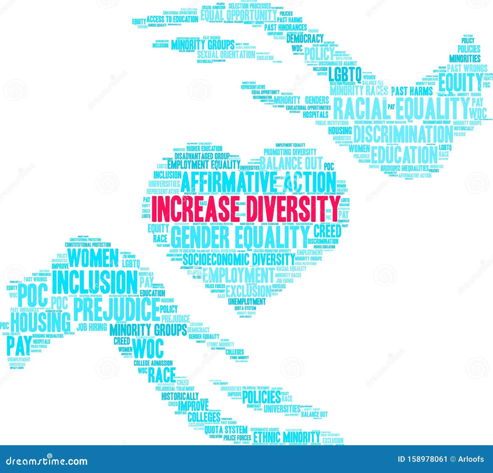 Increase Diversity Word Cloud Stock Vector - Illustration of housing ... Increase Diversity Word Cloud Stock Vector - Illustration of housing ...