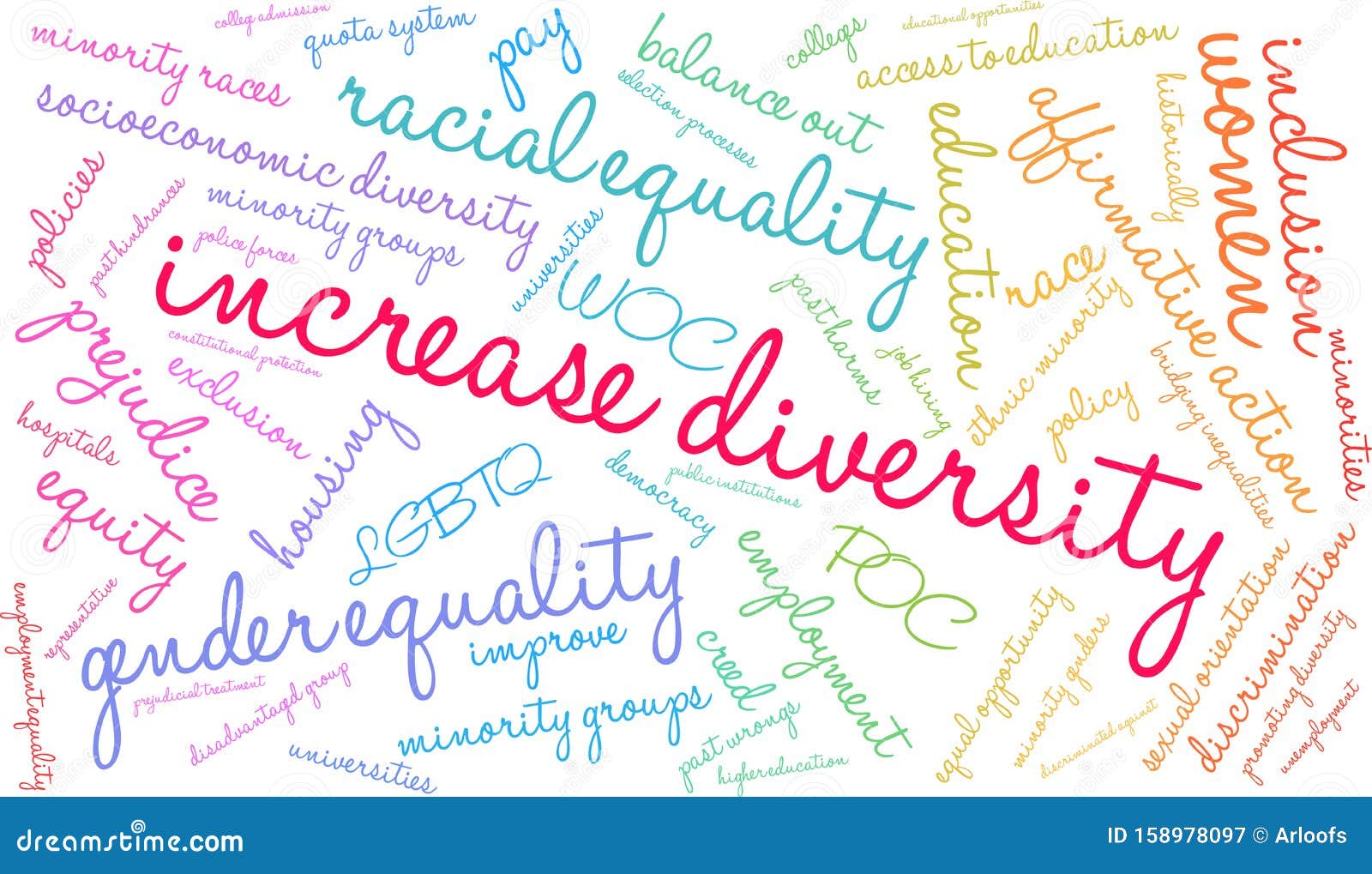 Increase Diversity Word Cloud Stock Vector - Illustration of improve ... Increase Diversity Word Cloud Stock Vector - Illustration of improve ...