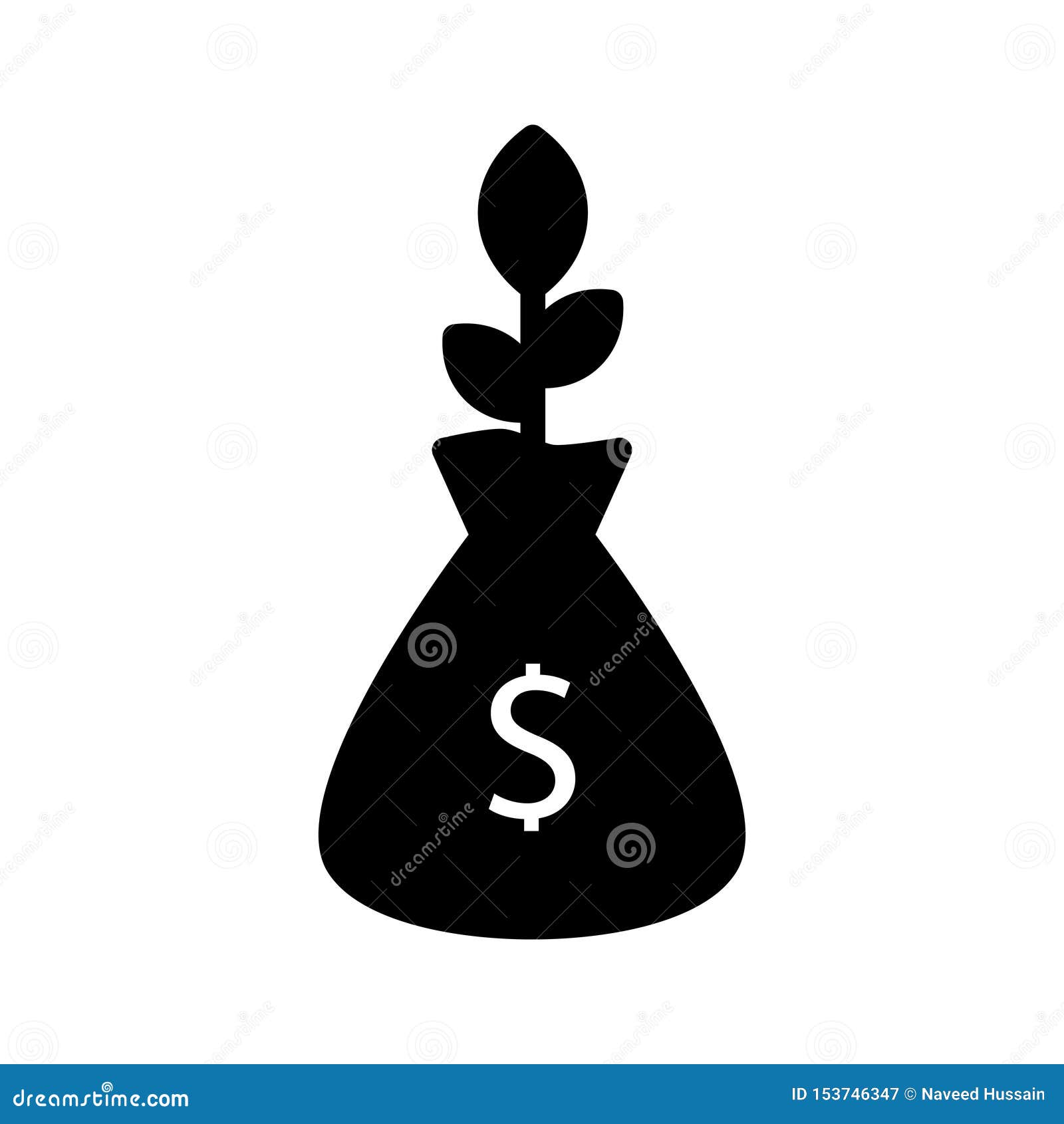 Increase Glyph Flat Line Vector Icon Stock Vector - Illustration of ...