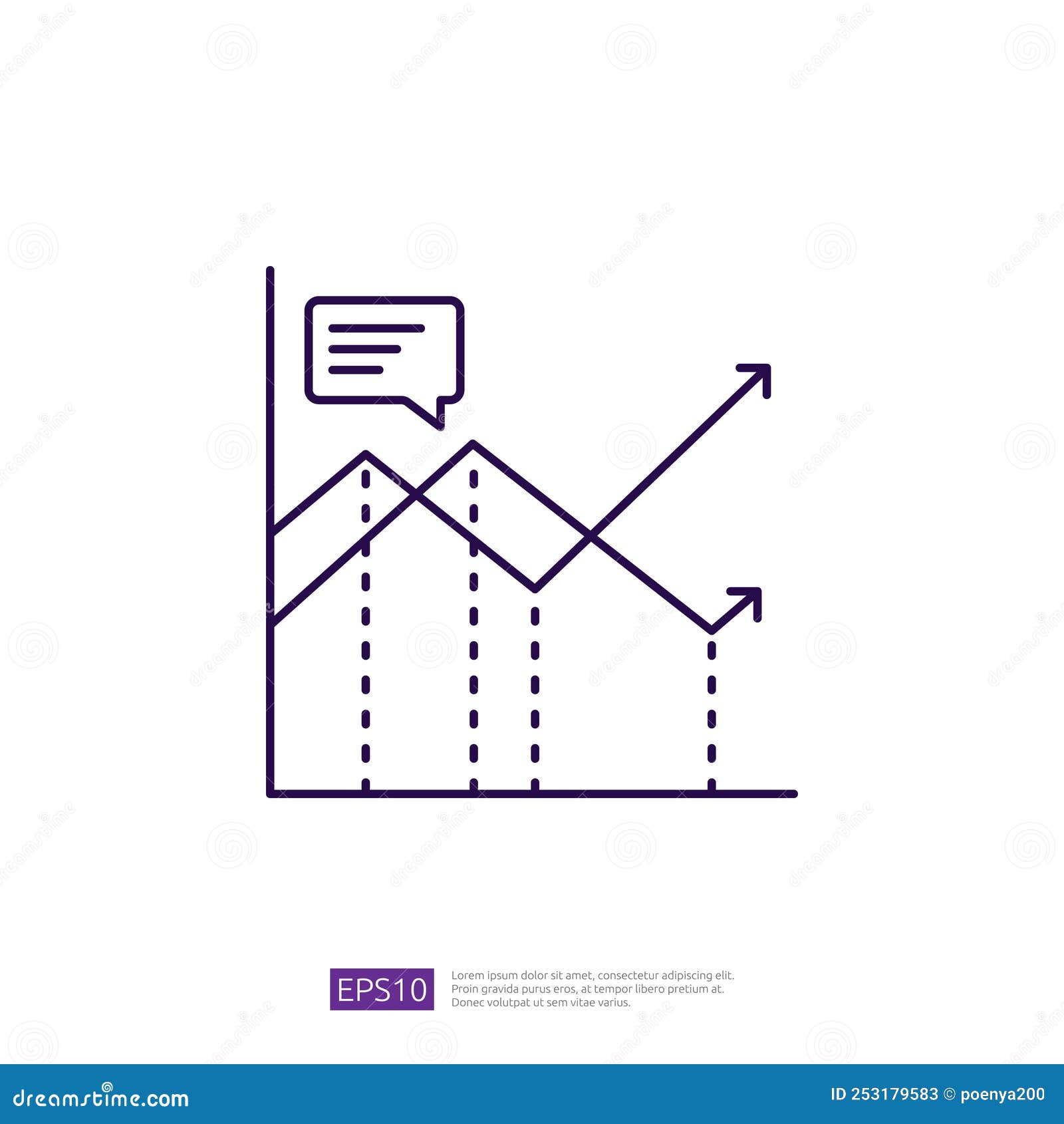 Increase Growth Chart and Graph Outline Icon Stock Vector ... Increase Growth Chart and Graph Outline Icon Stock Vector ...