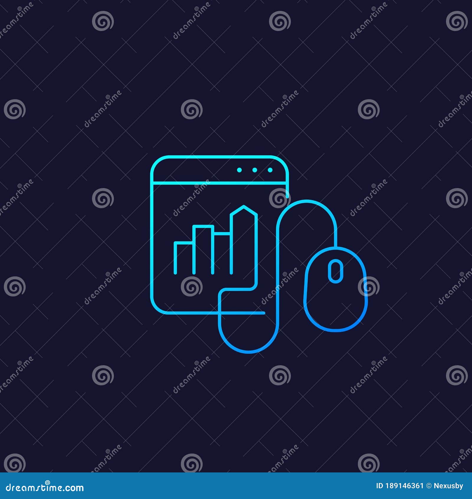 Increase, Growth Vector Linear Icon Stock Vector - Illustration of line ...
