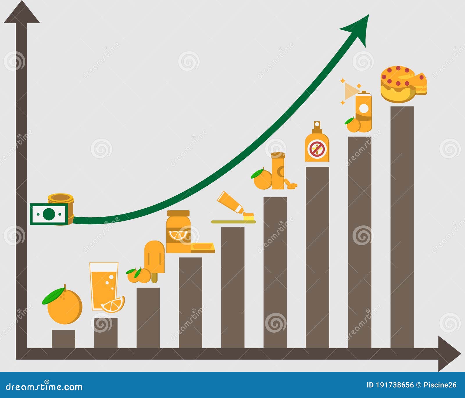 Increase Product Value To Increase Profit Vector Stock Vector ...
