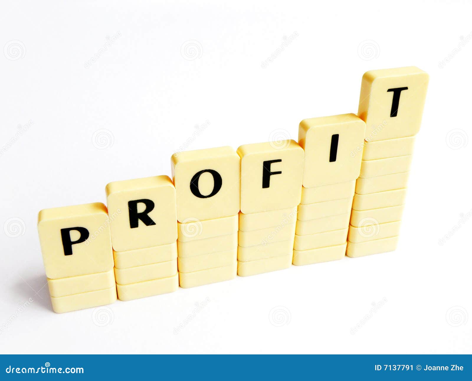 Increase in Profit Abstract Concept Stock Image - Image of growing ...