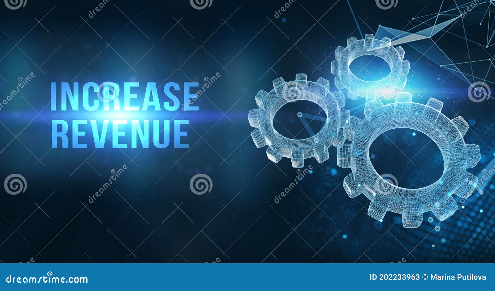 Increase Revenue Concept. Business, Technology, Internet and Network ...