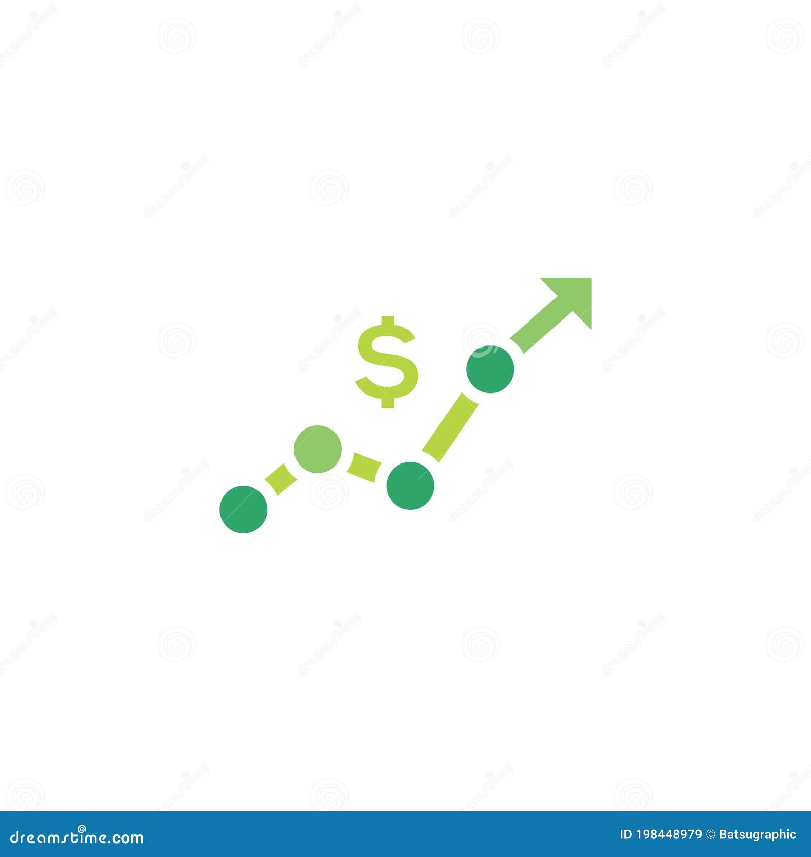 Increase Revenue Vector Icon Design Template Stock Vector ...