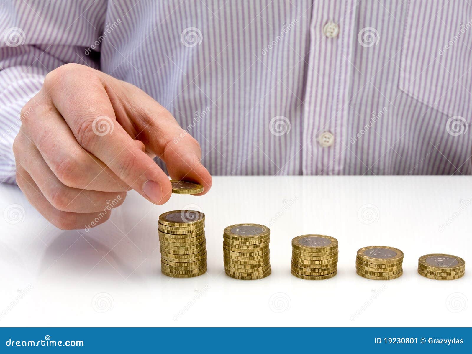 Increase your savings stock image. Image of progress - 19230801