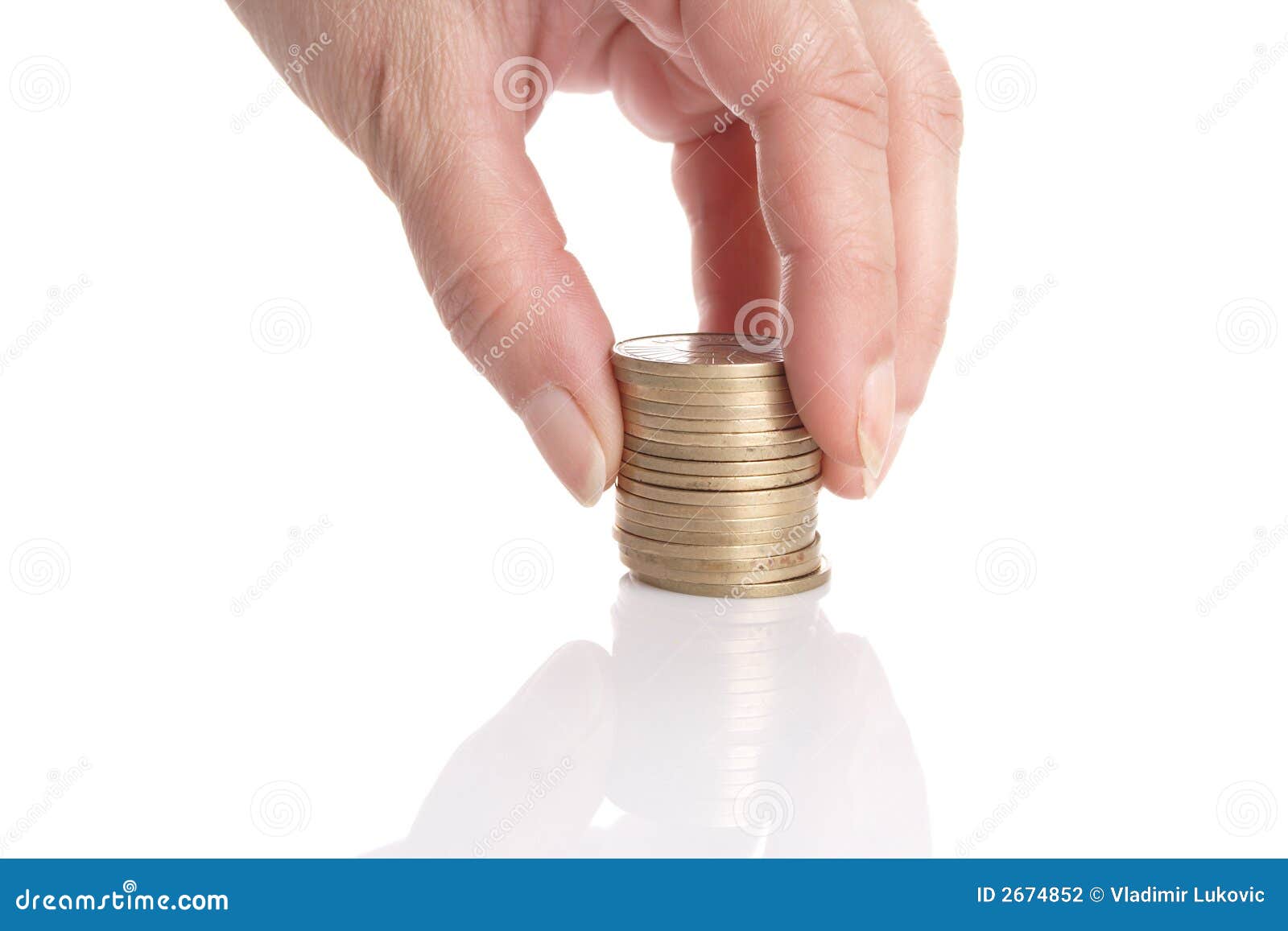 Increase your savings! stock photo. Image of capital, column - 2674852