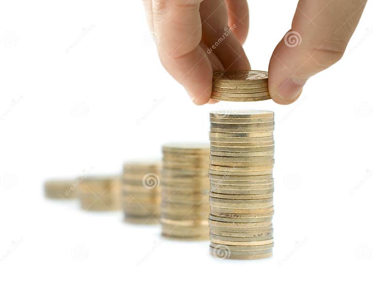 Increase your savings stock photo. Image of holding, growth - 2986416