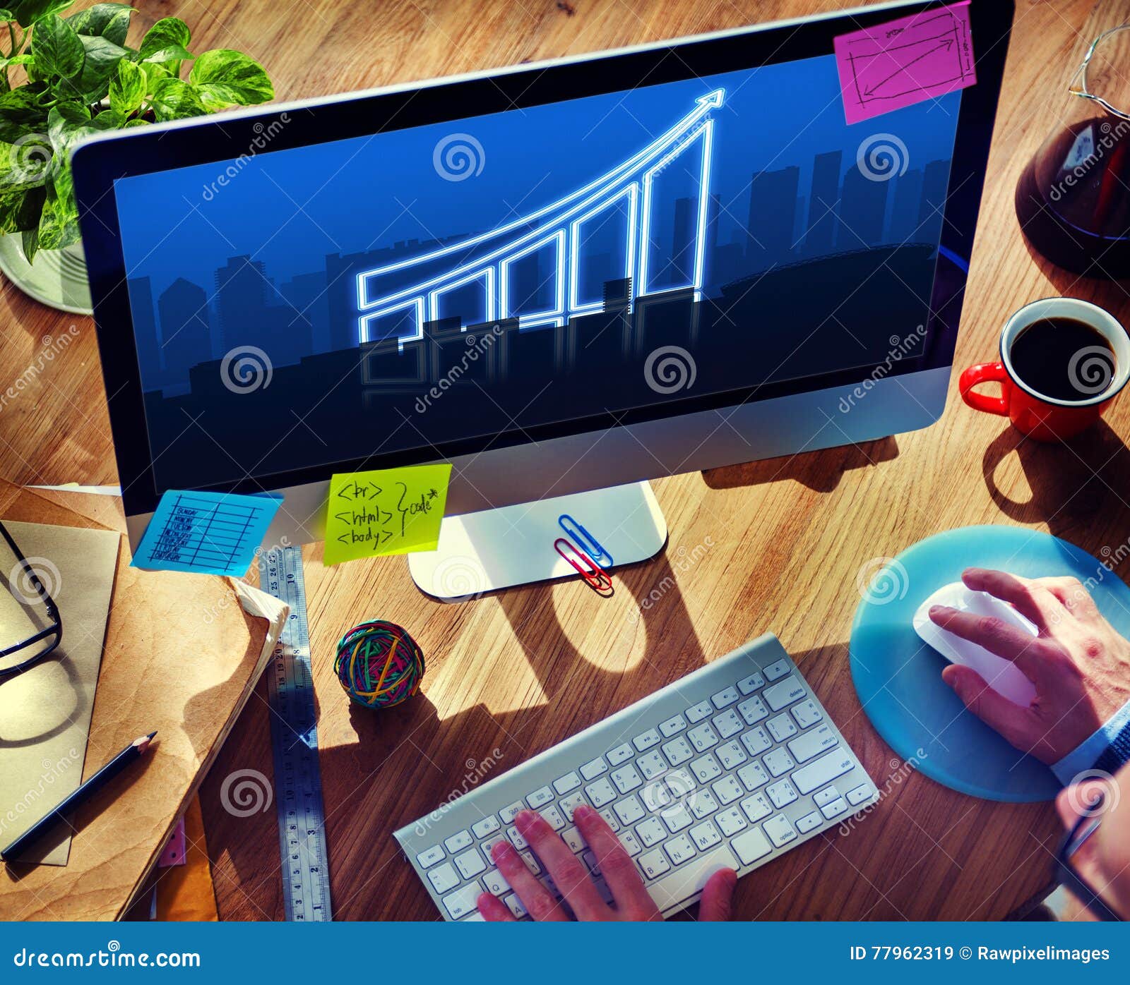 Increasing Business Graph Chart Data Concept Stock Illustration ... Increasing Business Graph Chart Data Concept Stock Illustration ...