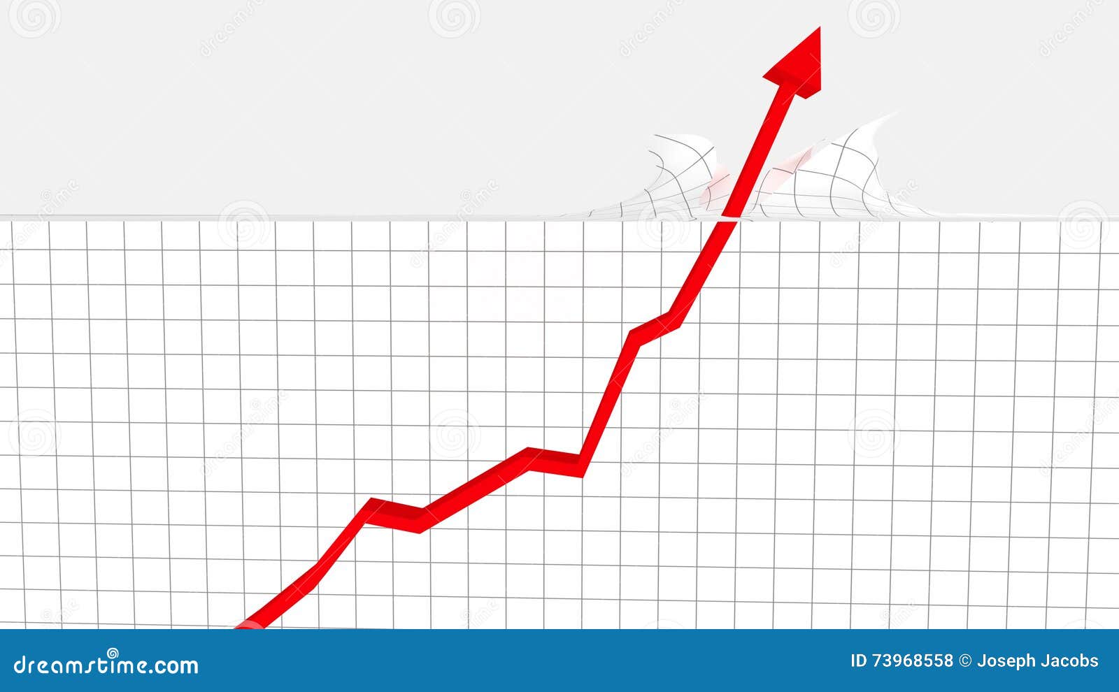 Increasing Graph Breaking Through Ceiling Stock Photo | CartoonDealer ... Increasing Graph Breaking Through Ceiling Stock Photo | CartoonDealer ...