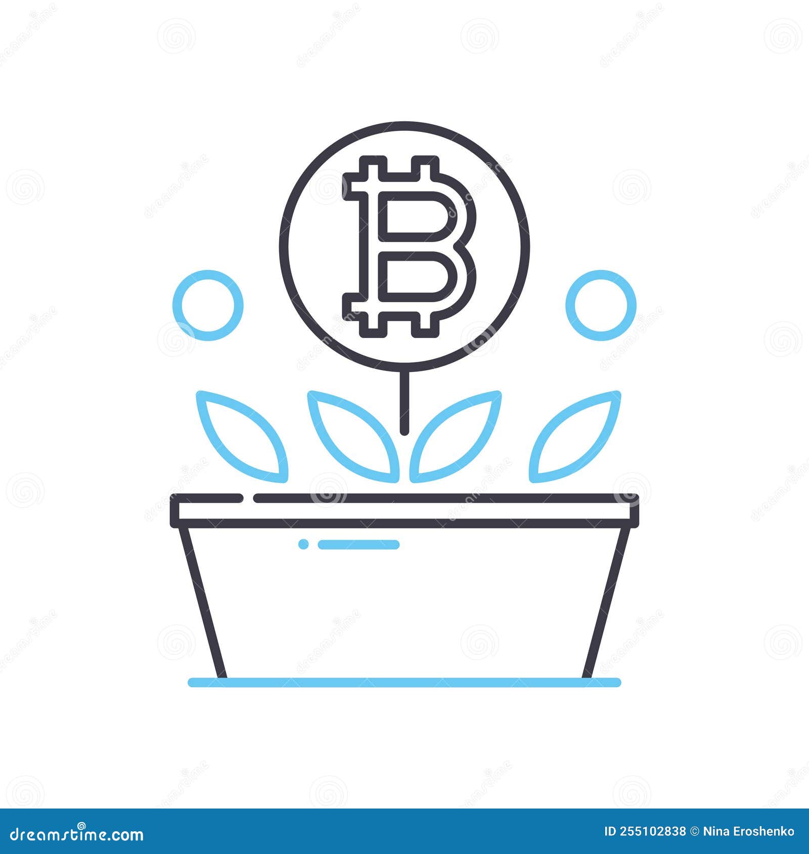 Increasing Line Icon, Outline Symbol, Vector Illustration, Concept Sign ...