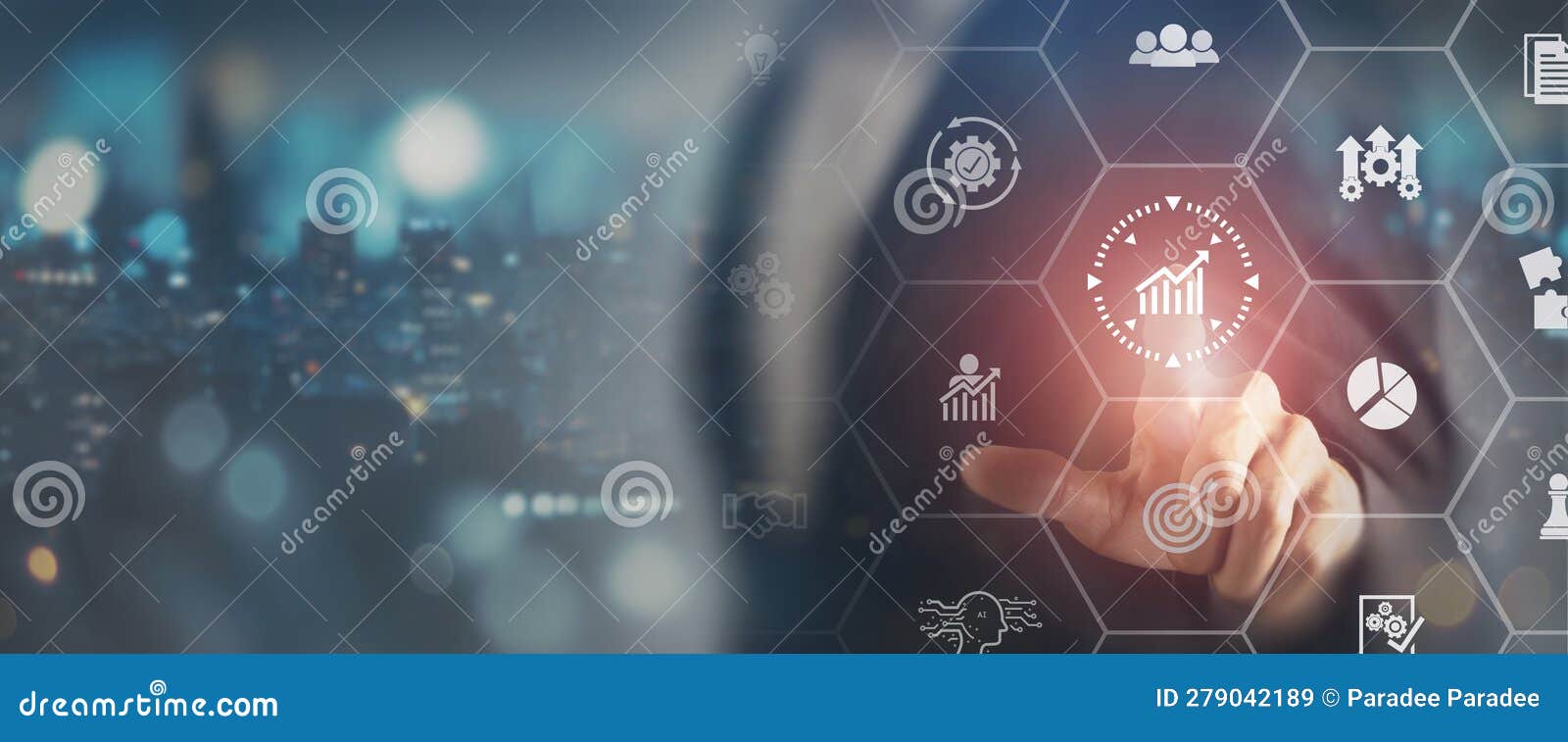 Increasing Productivity and Efficiency Concept. Industrial Management ...