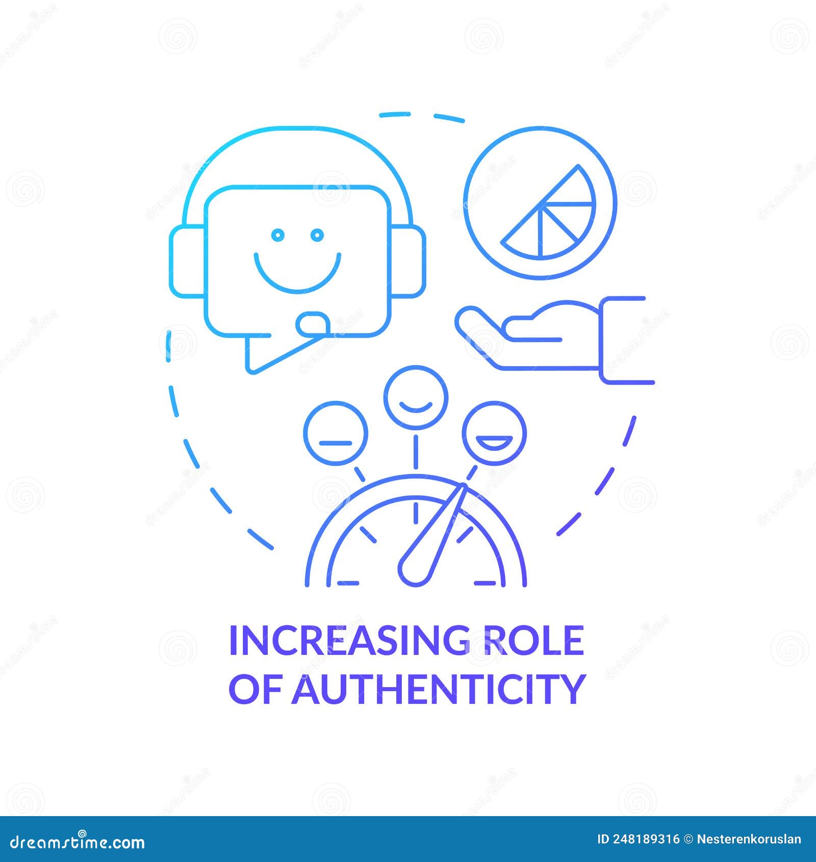 Authenticity Concept. Black Woman Discards A Mask, Symbolizing Vector ...