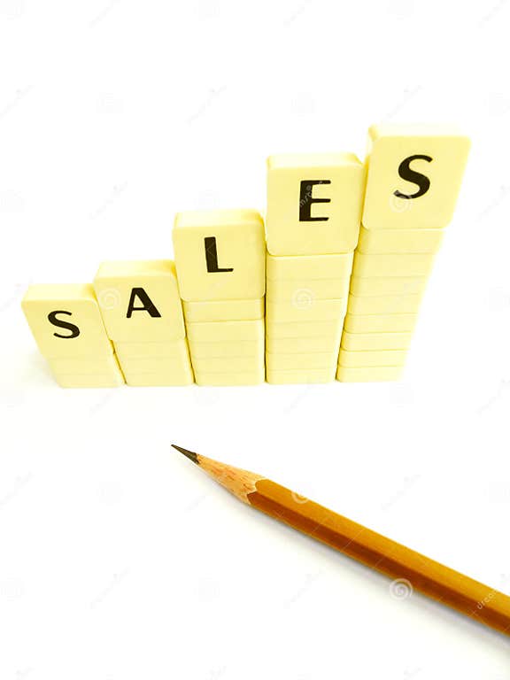 Increasing sales! stock image. Image of earning, conceptual - 7201649