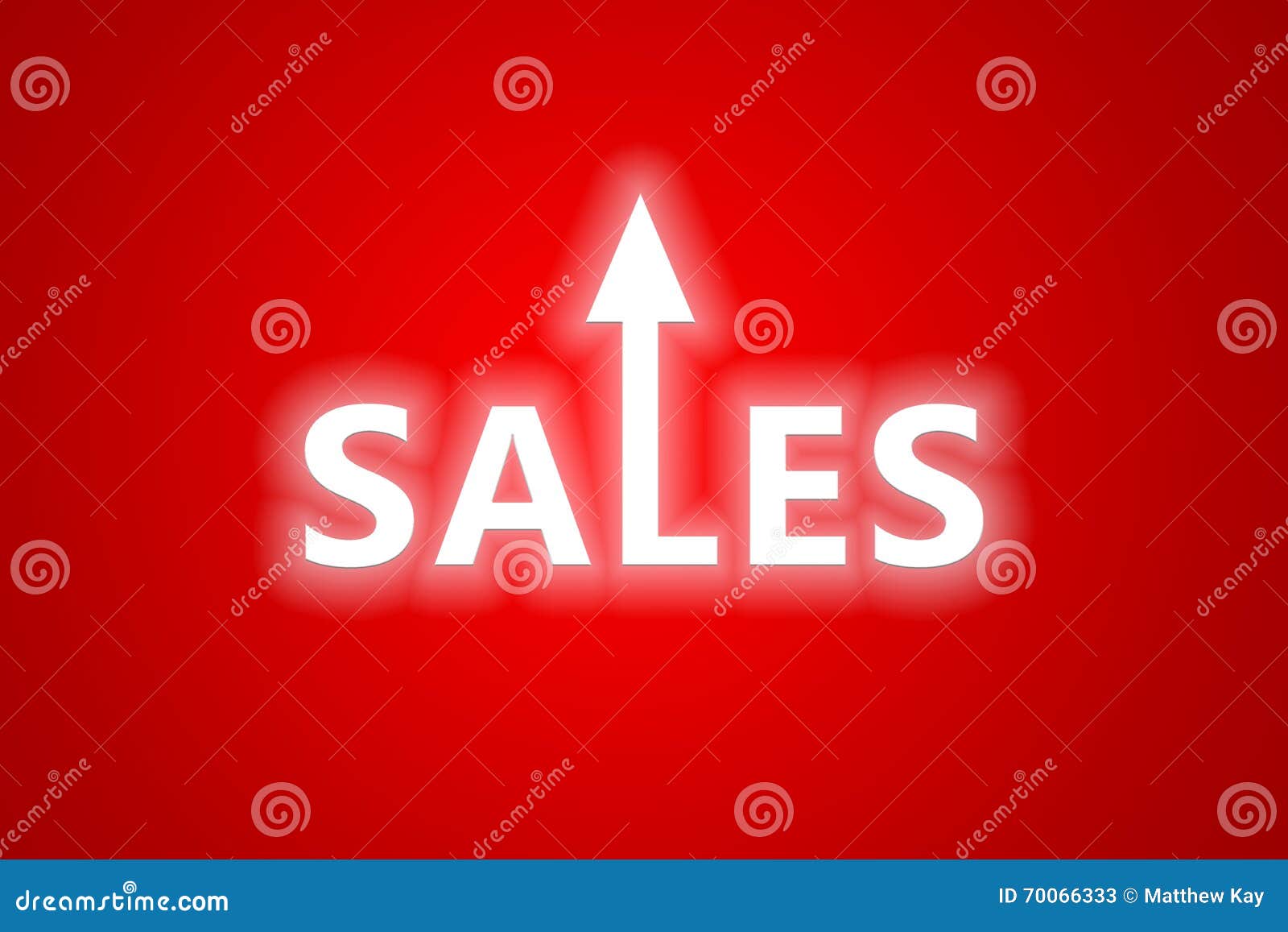 Increasing sales revenue stock illustration. Illustration of targets ...