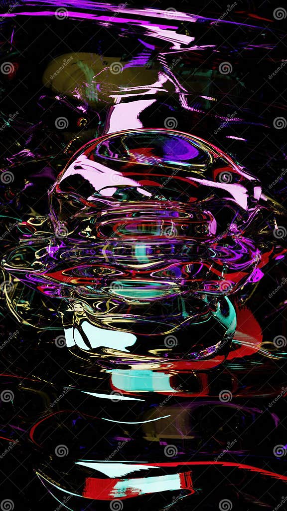 Incredible Abstract Colored Reflections of Light Stock Image - Image of backgrounds, screensaver ...