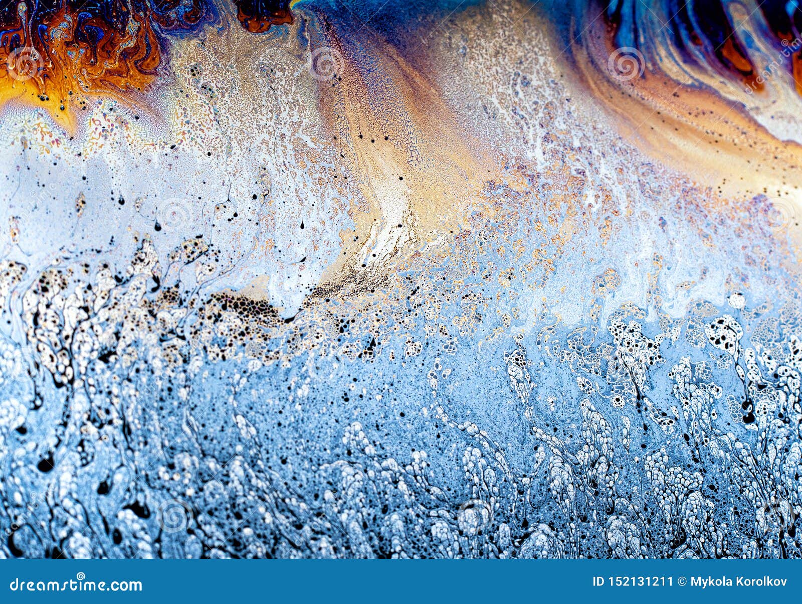 Incredible Fancy Soapy Water Pattern Abstract Background Semicircle ...