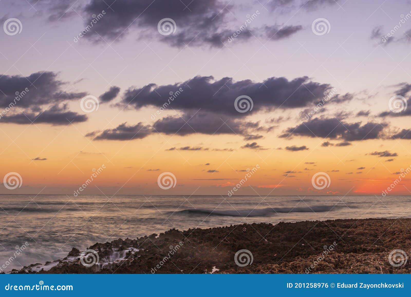 An Incredible Feeling at the Shore of the Atlantic Ocean Stock Photo ...