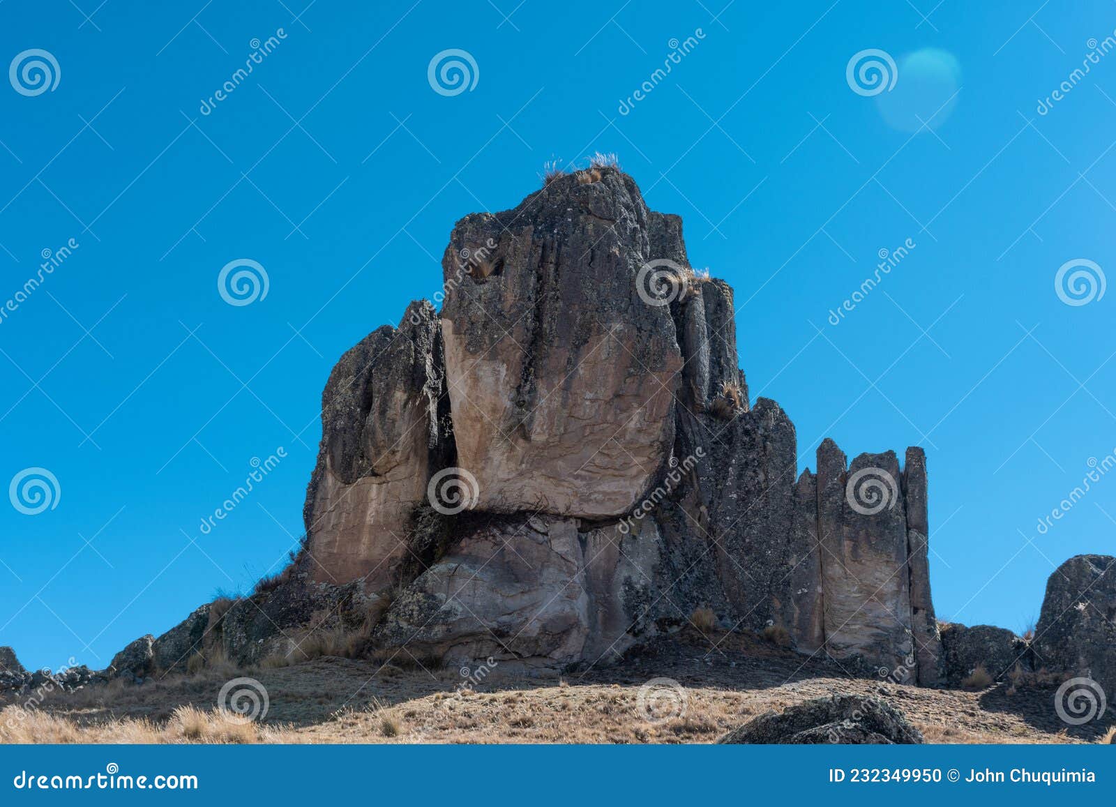 Big rock in Corani stock photo. Image of terrain, arch - 232349950