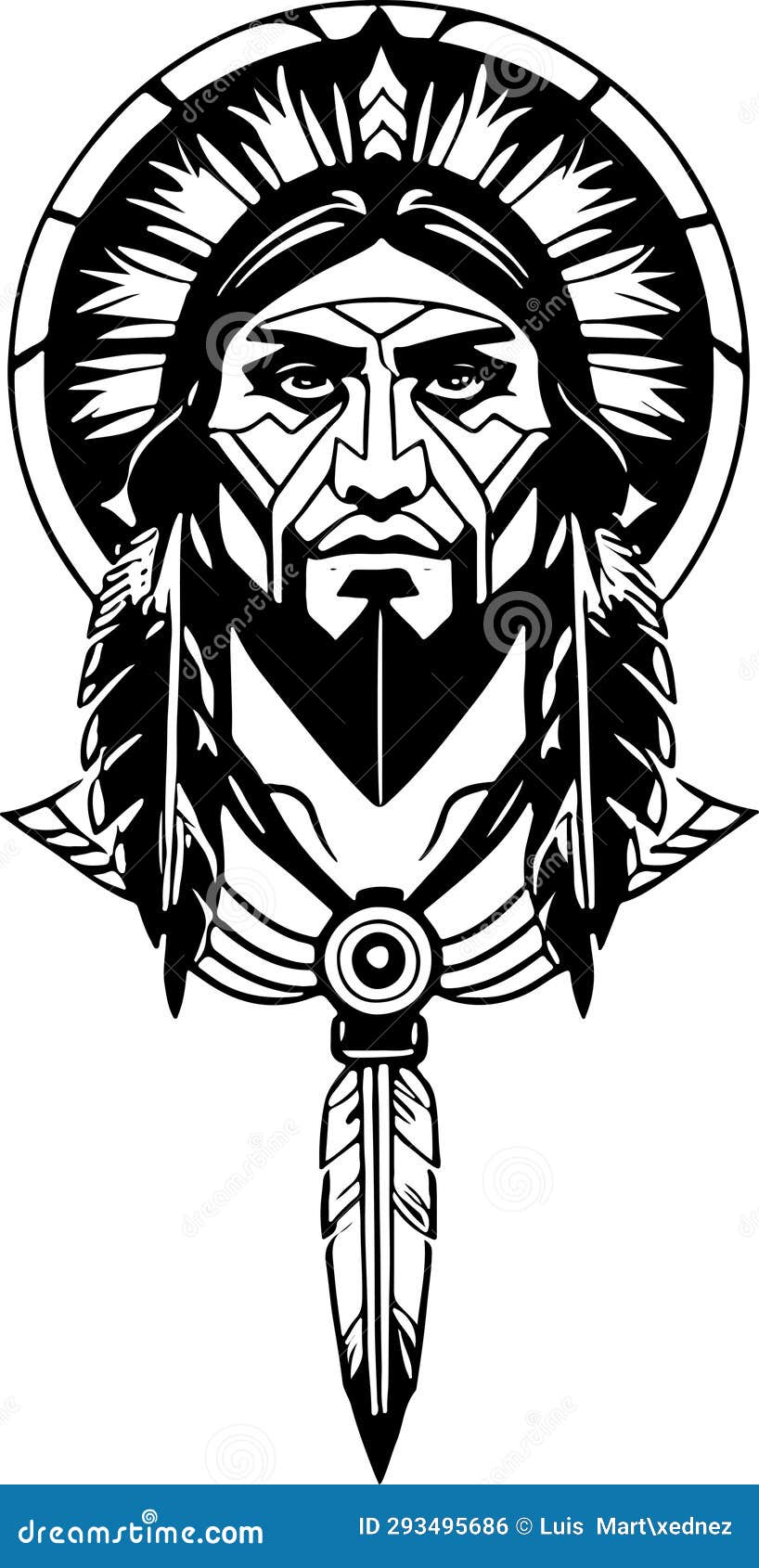 Incredible Lovely Vector Art Native Indians Draw Stock Vector ... Incredible Lovely Vector Art Native Indians Draw Stock Vector ...