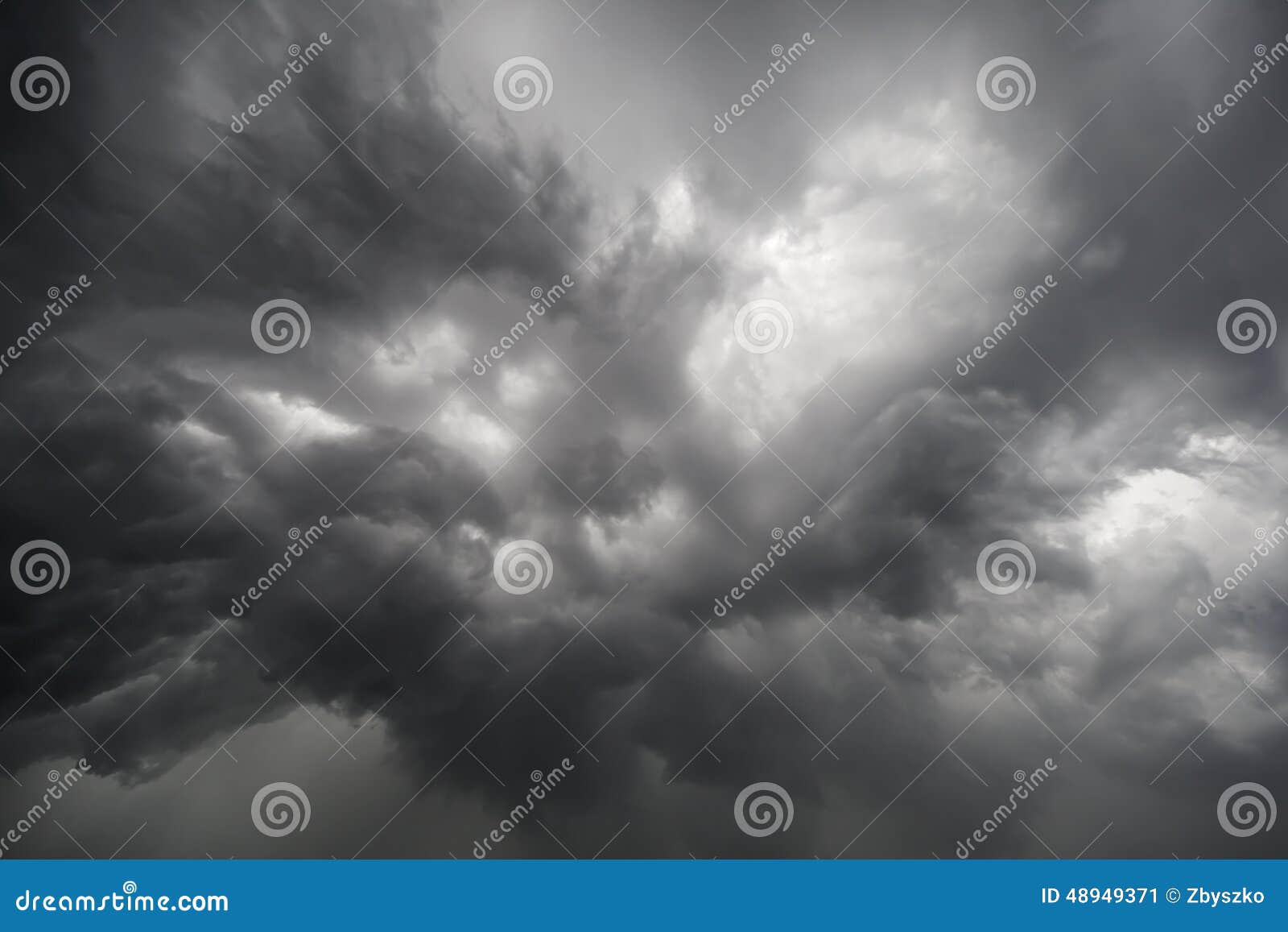 Incredible, Monstrous Clouds Stock Image - Image of colorful, hard ...
