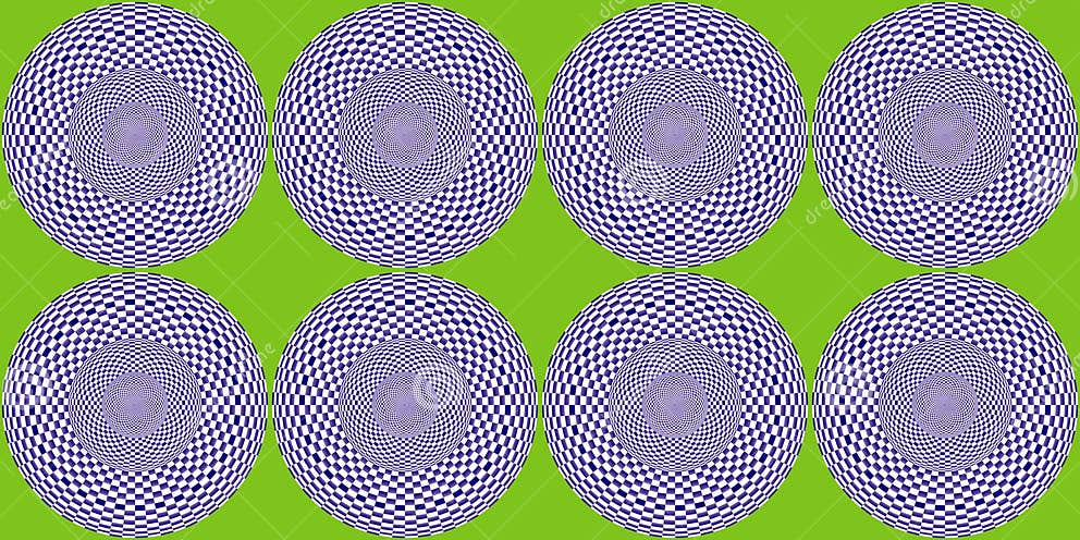 Incredible Motion Illusions Stock Vector - Illustration of hypnotist ...