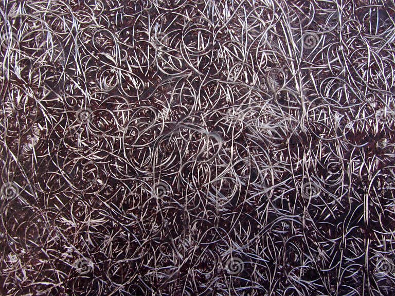 Incredible Pattern of Intertwined Threads in a Sheet of Rubber Stock ...