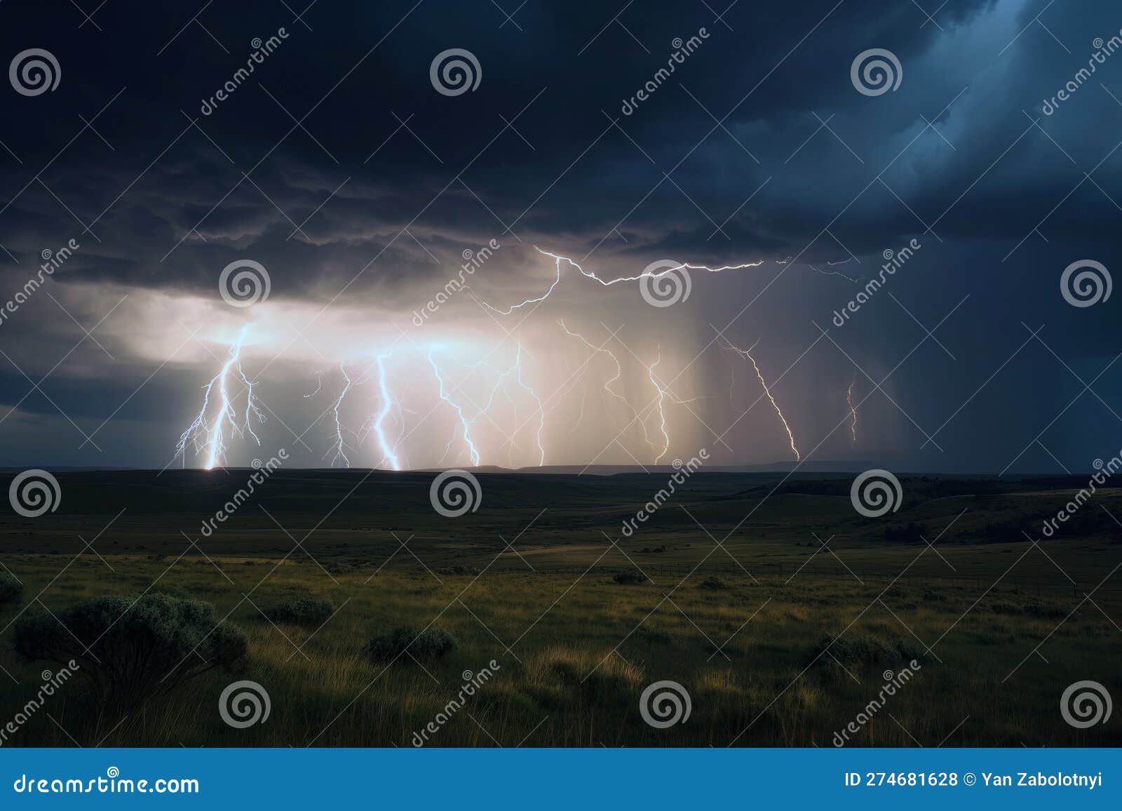Incredible Spectacle of Natures Power Thunder Lightning Paint the Sky ...