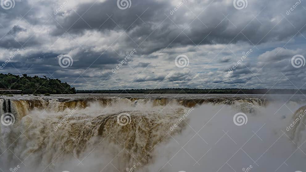 The Incredible Waterfall - Devil S Throat. Powerful Streams of Water ...