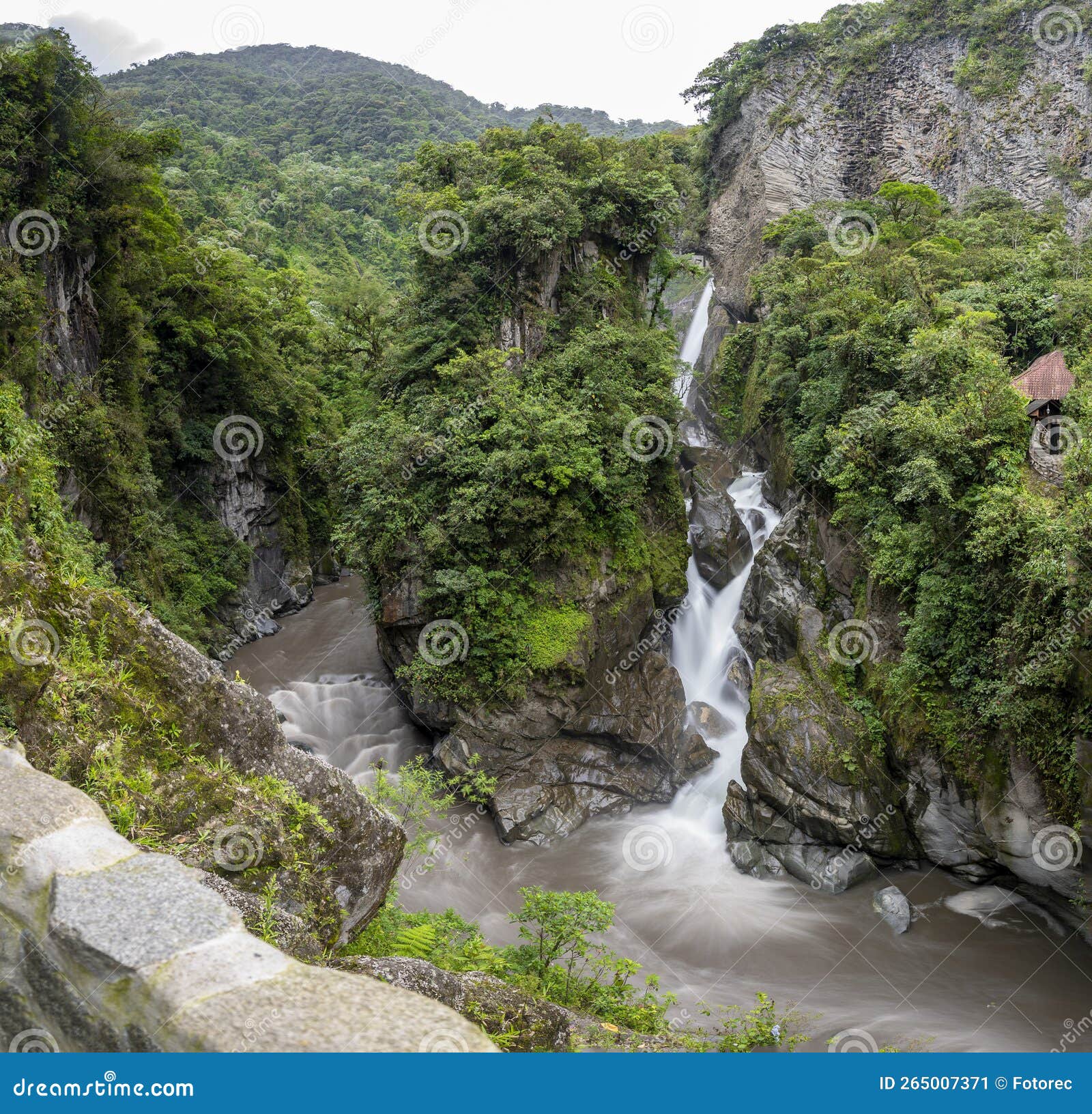 Incredible Waterfalls in the Middle of Nature in the Mountains of ...