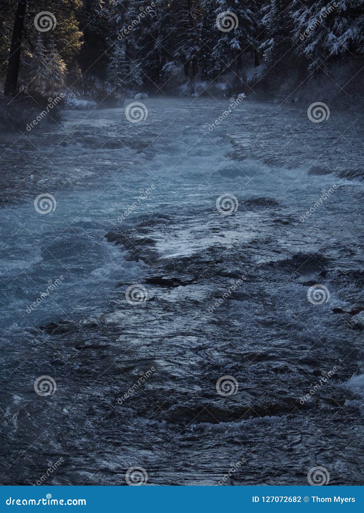 Incredible Wizard Falls stock photo. Image of central - 127072682