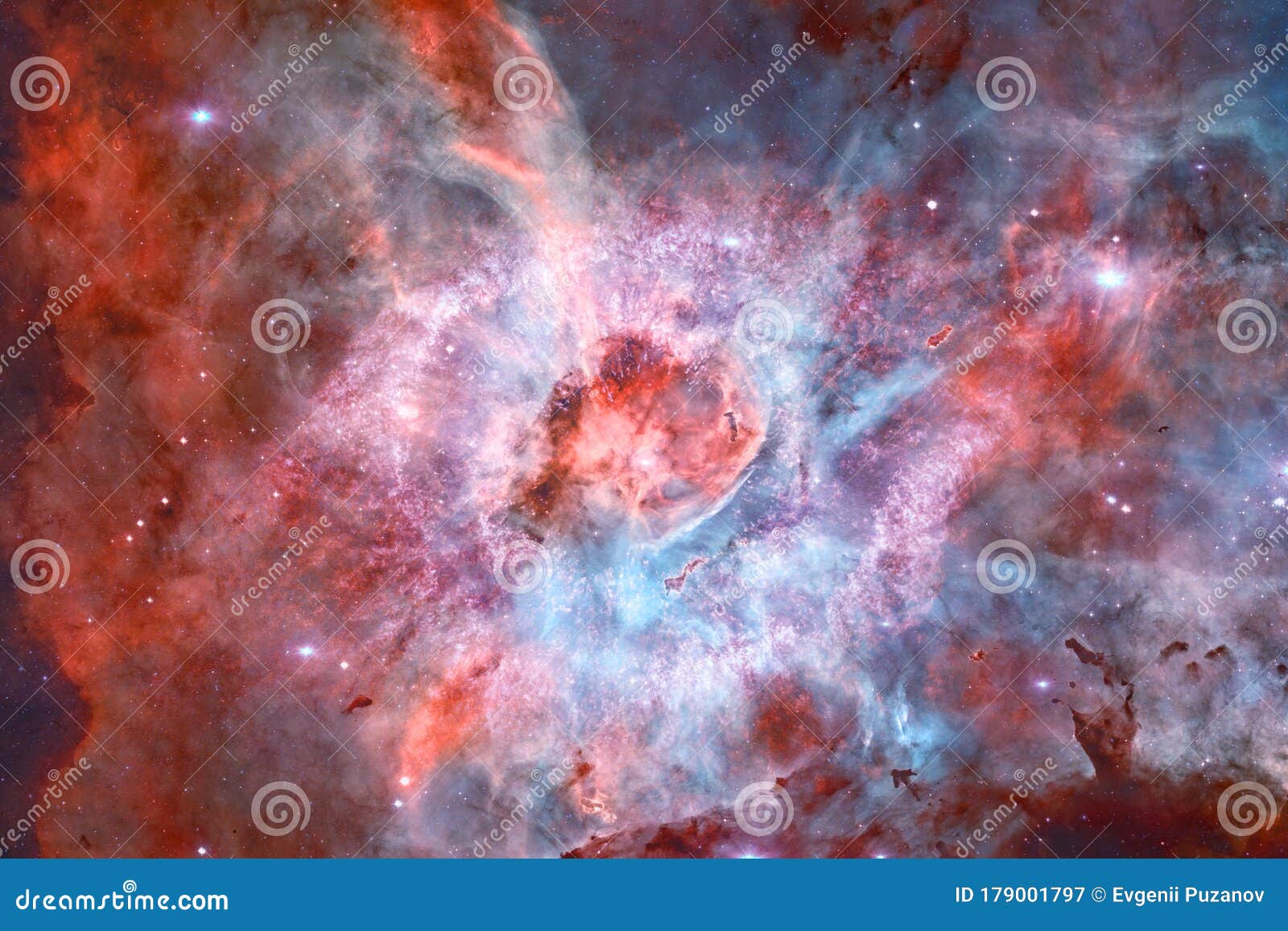 Incredibly Beautiful Galaxy in Outer Space Stock Image - Image of ...
