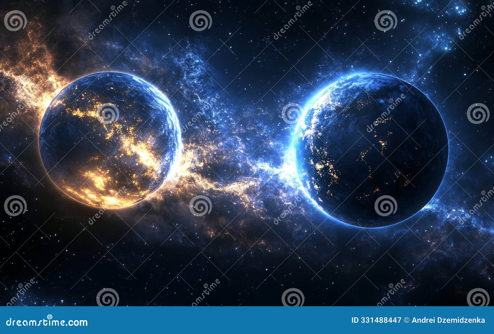 An Incredibly Beautiful Galaxy Wallpaper with Science Fiction Themes ...