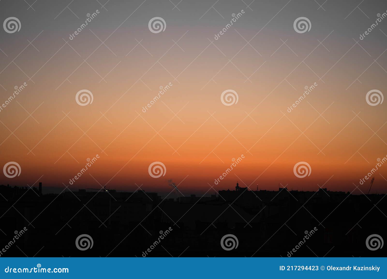 Incredibly Beautiful Hot Orange Sunrise, Spring Day Stock Image - Image ...