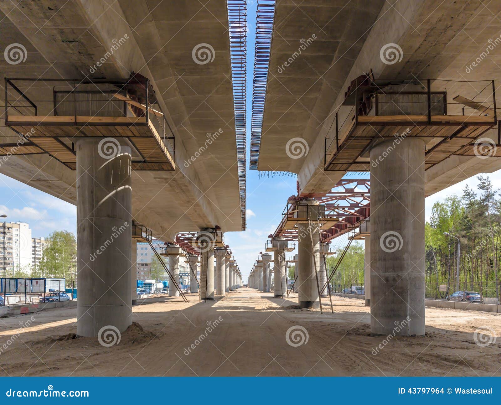 Incremental launching stock photo. Image of design, building - 43797964