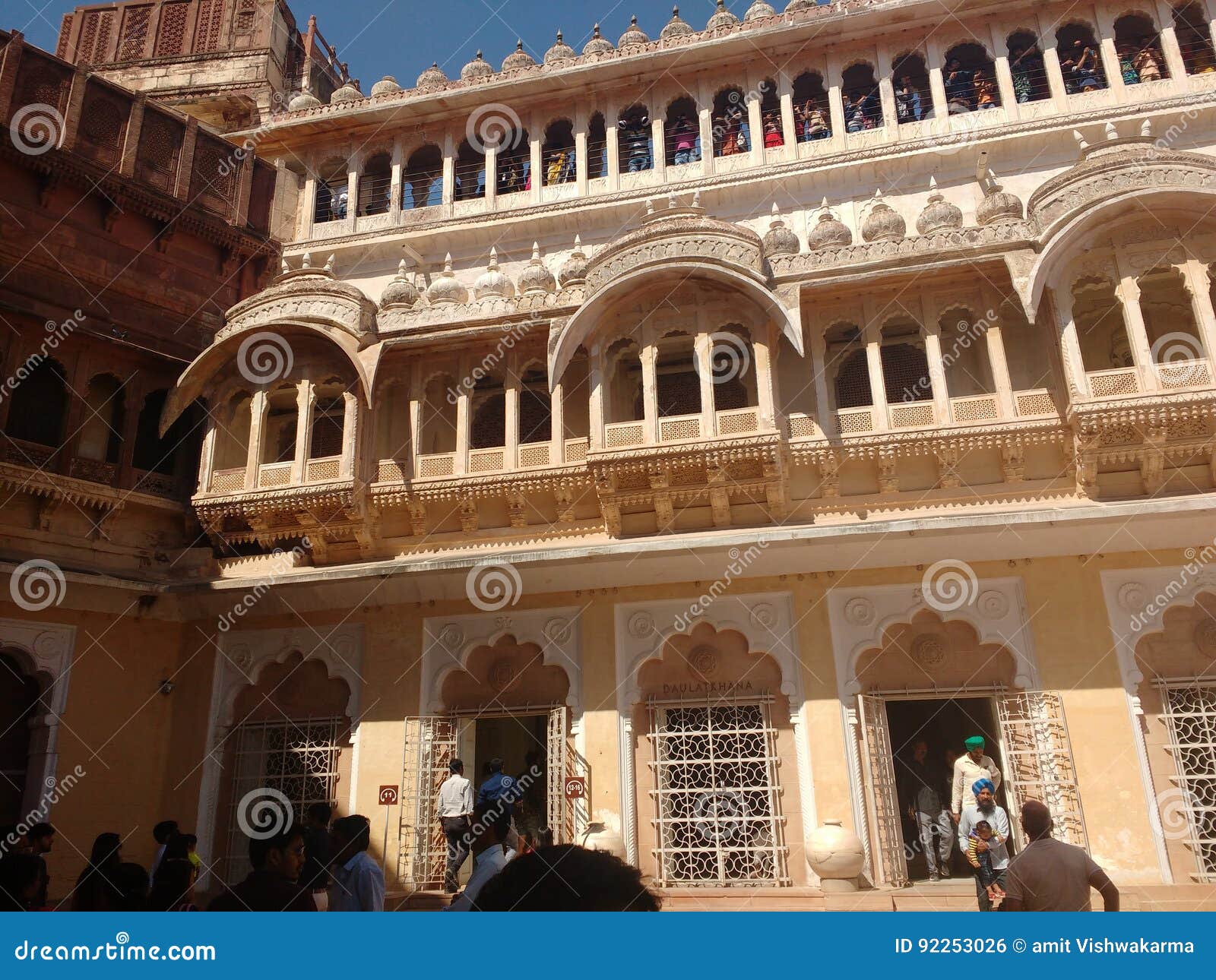 Incridible la India foto editorial. Imagen de historia - 92253026