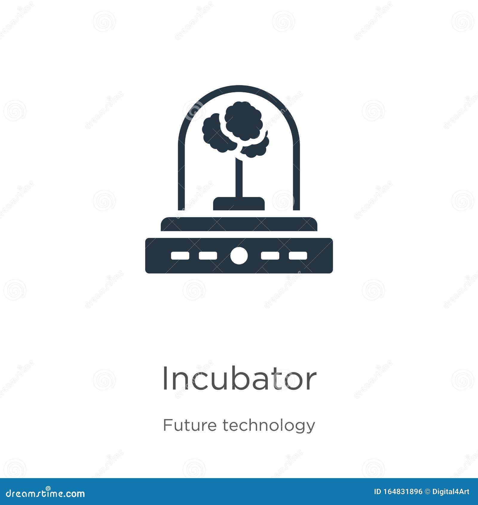 Incubator Icon Vector. Trendy Flat Incubator Icon from Future ...