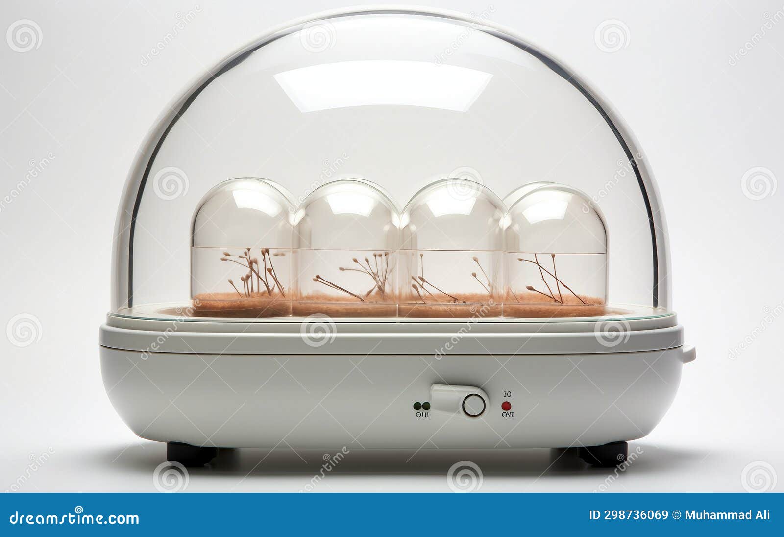 Incubator Innovation on White Background Stock Image - Image of growth ...