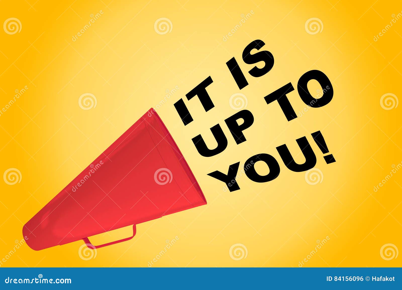 Incumbe a usted concepto stock de ilustración. Ilustración de actividad ...