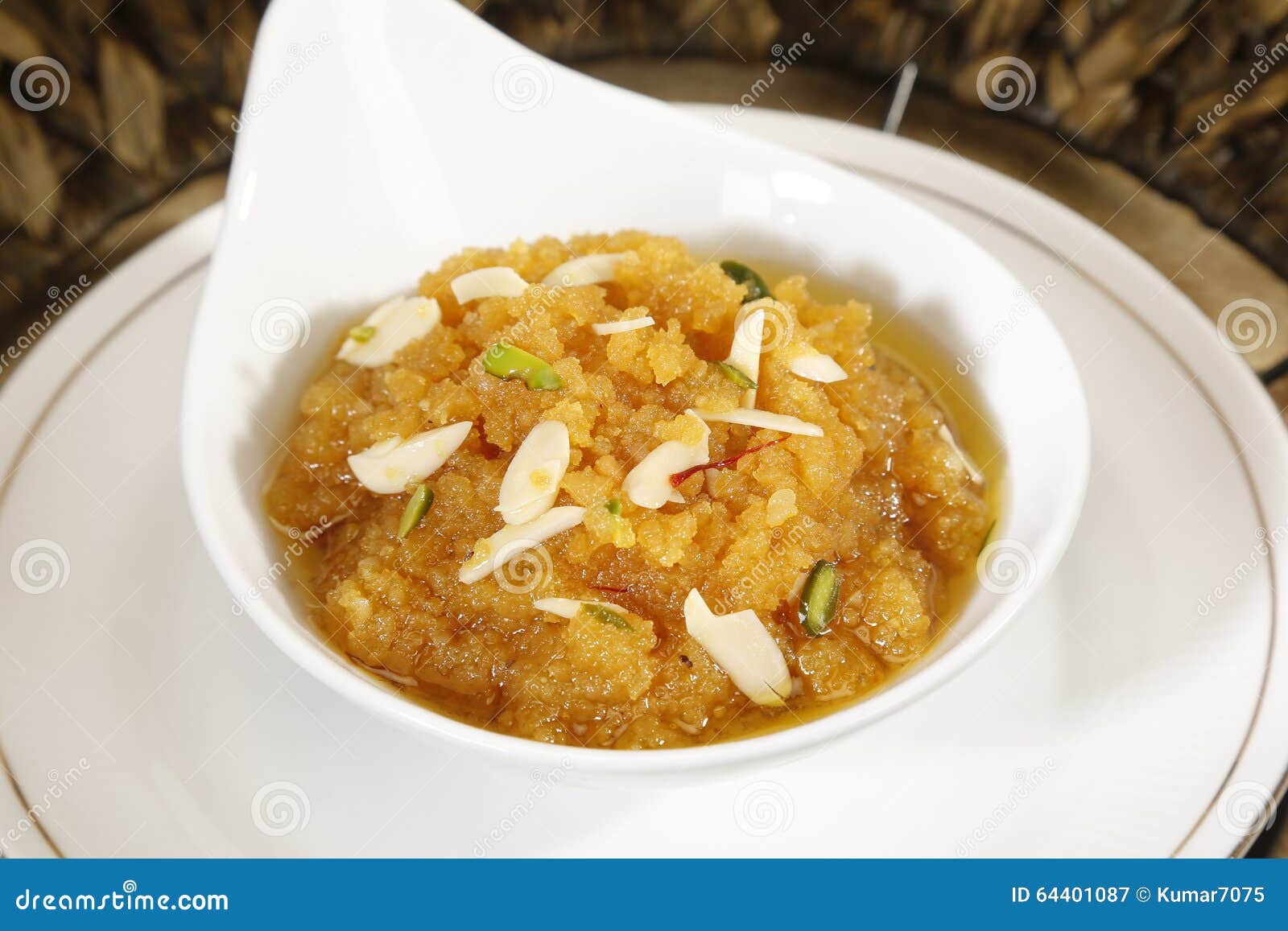 Indan Sweet Halwa Made from Moong Dal Stock Image - Image of milk ...