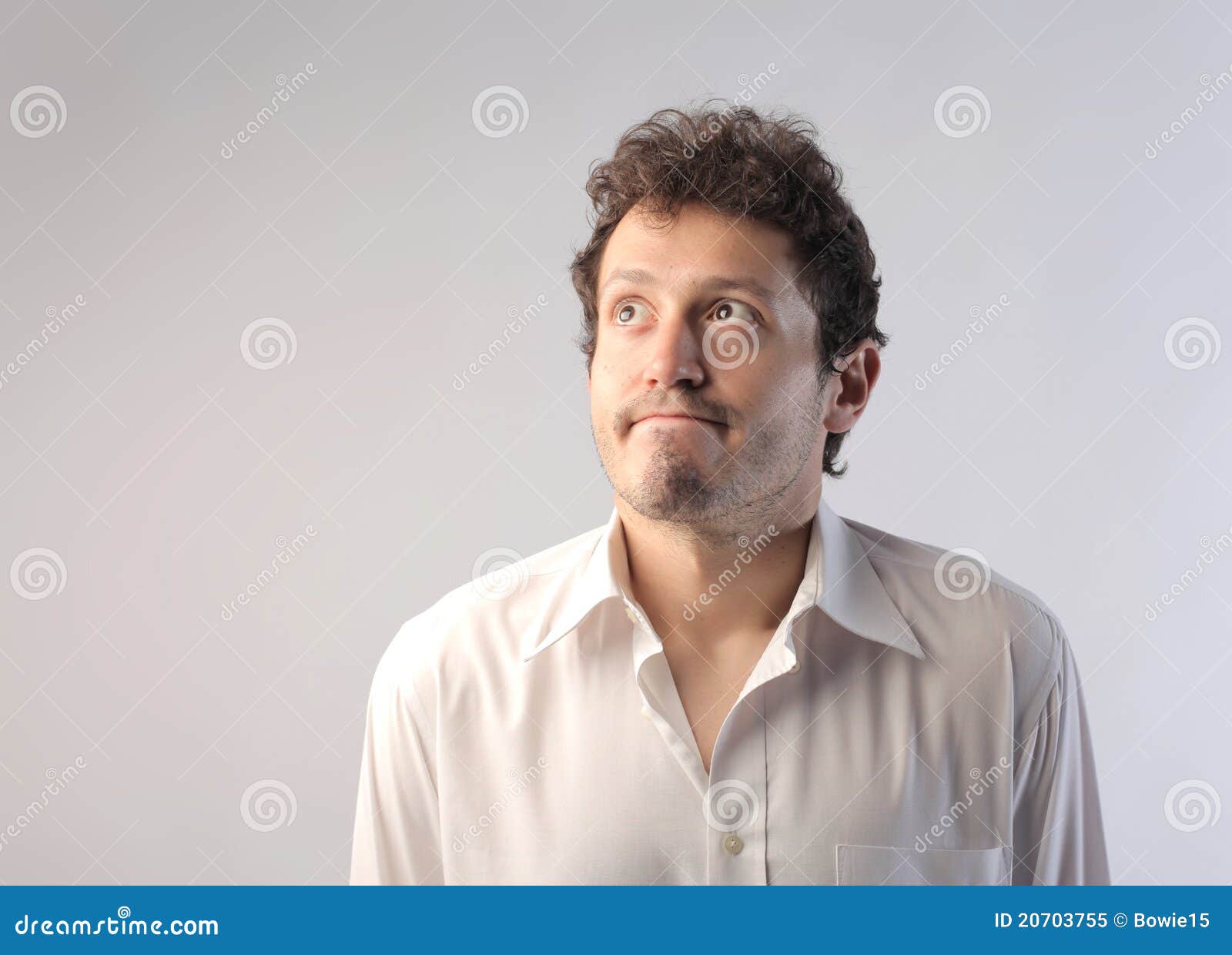 Indecision stock image. Image of watch, doubt, portrait - 20703755