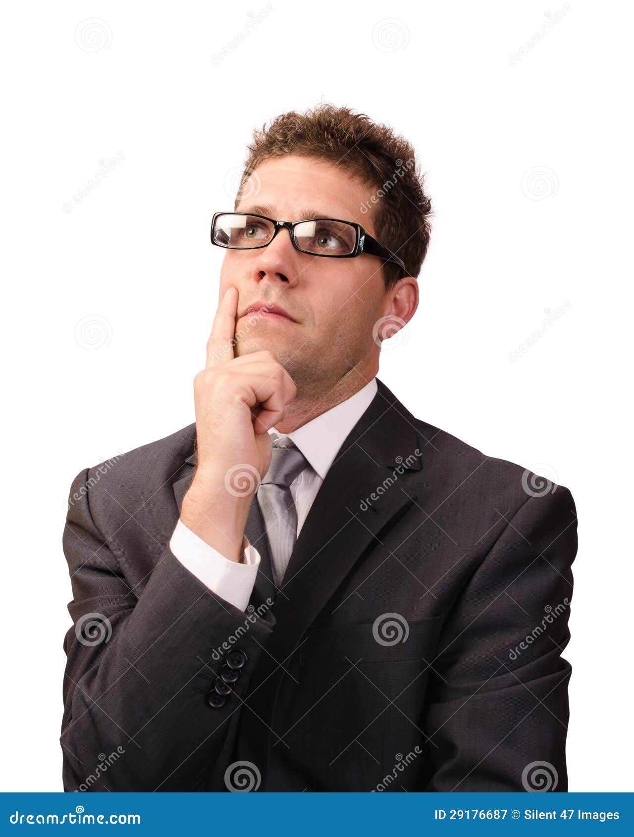 Indecision stock image. Image of caucasian, handsome - 29176687