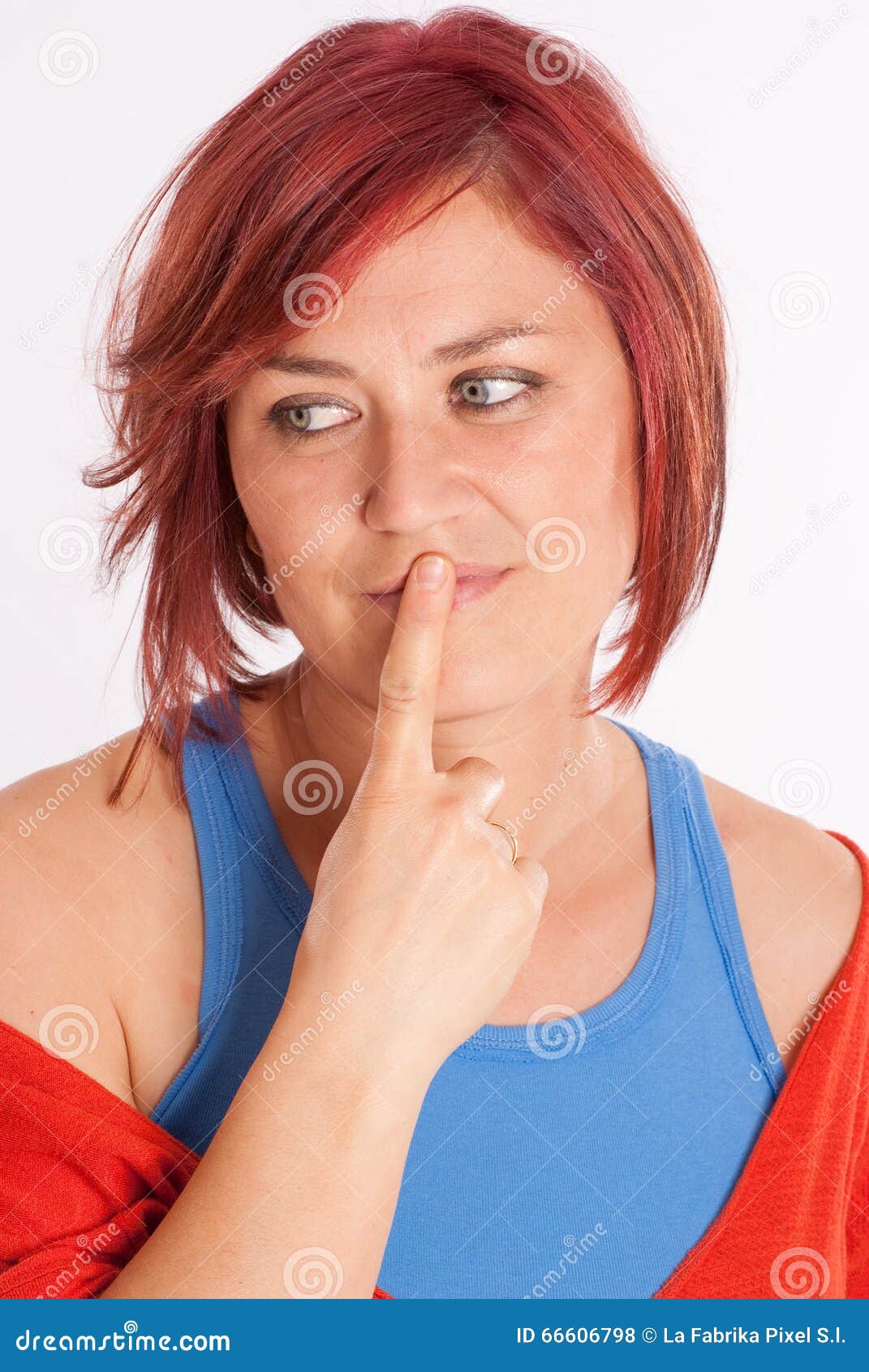 Indecision stock photo. Image of halter, eyes, hesitate - 66606798