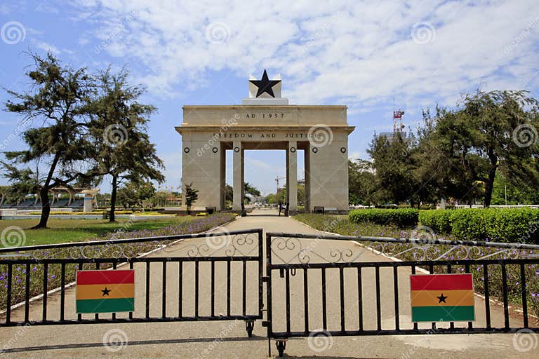 Independence Arch stock photo. Image of freedom, yellow - 28571320