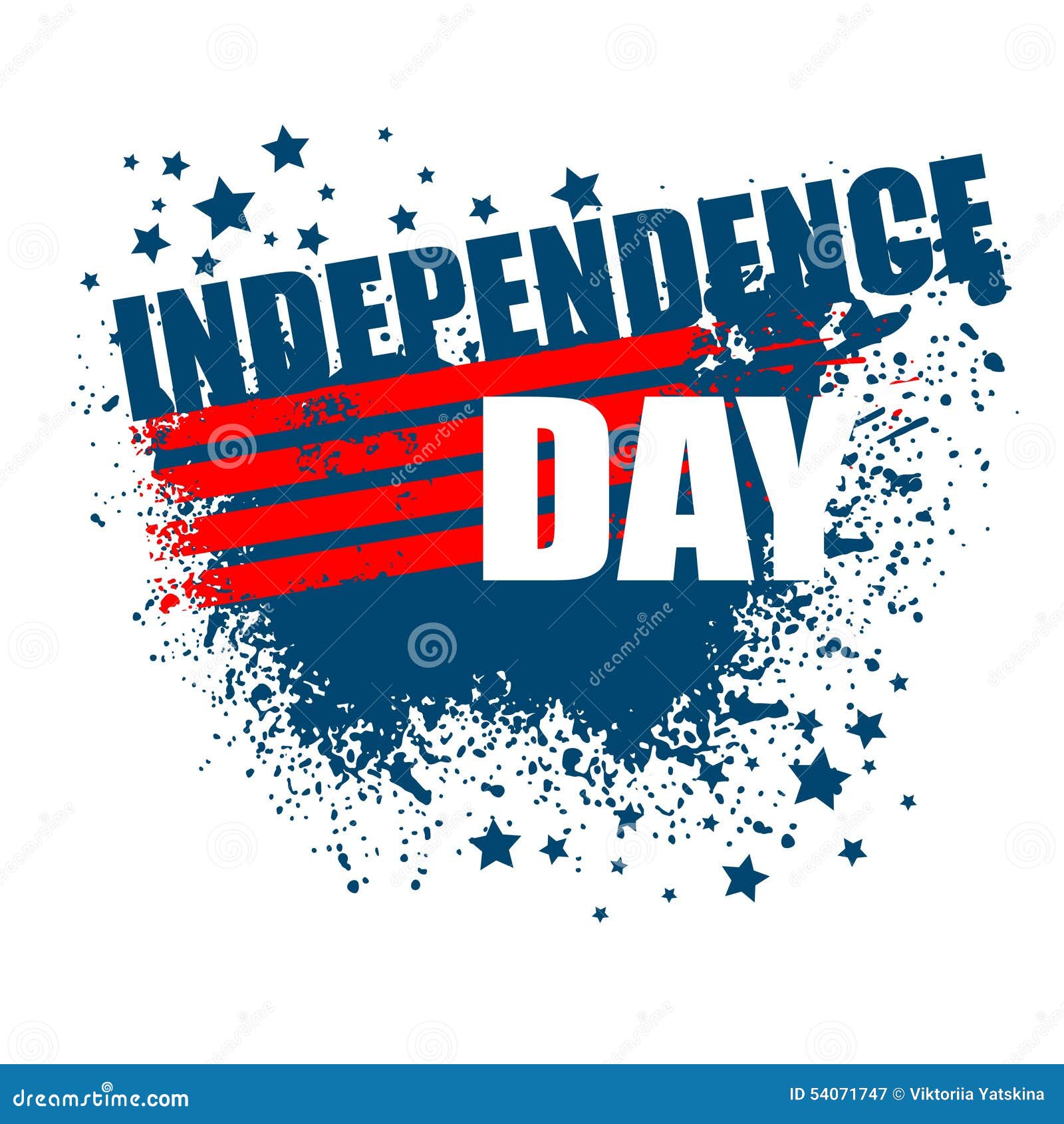 Independence Day Background. Abstract Grunge Stock Vector ...