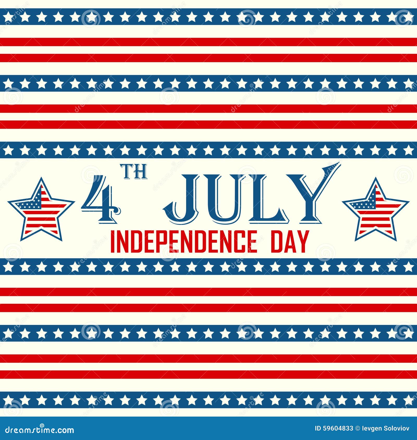 Independence day stock vector. Illustration of independence - 59604833