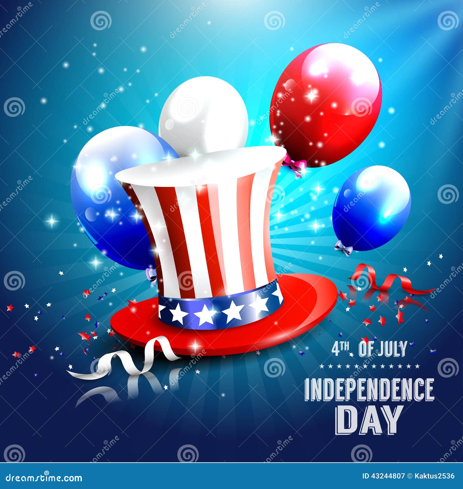 Independence Day Background Stock Illustration - Illustration of event ...